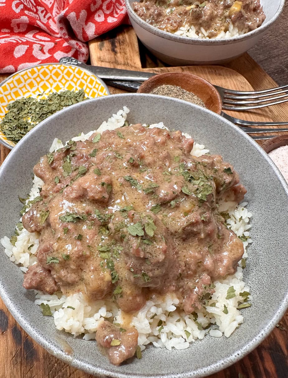 Slow Cooker Ground Beef - Back To My Southern Roots