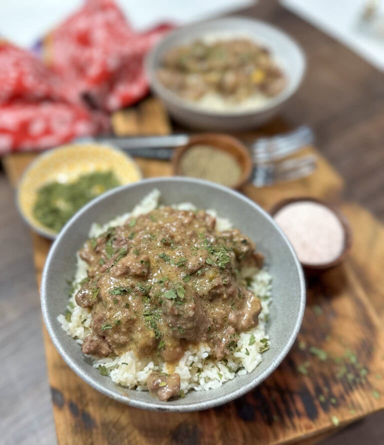 Slow Cooker Ground Beef - Back To My Southern Roots