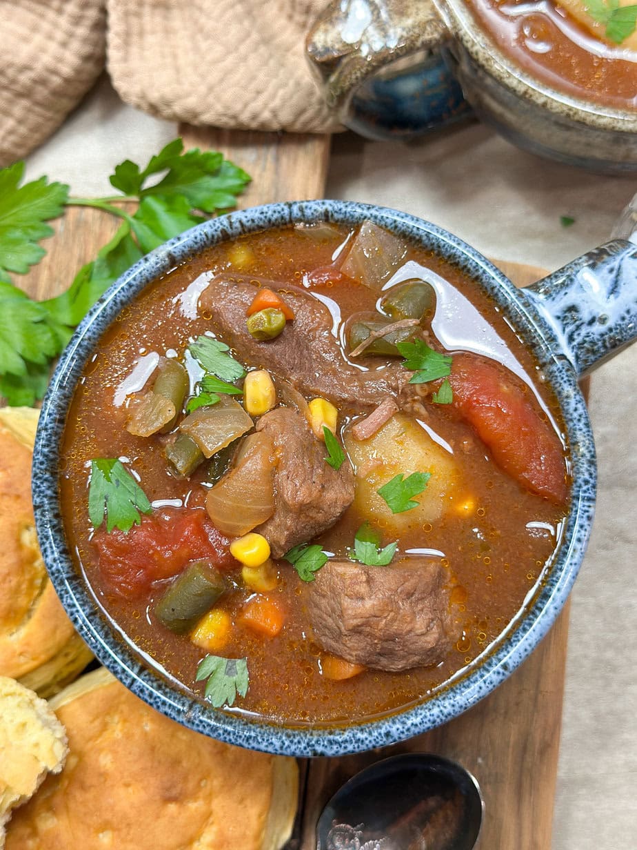 Slow Cooker Beef Stew - Back To My Southern Roots