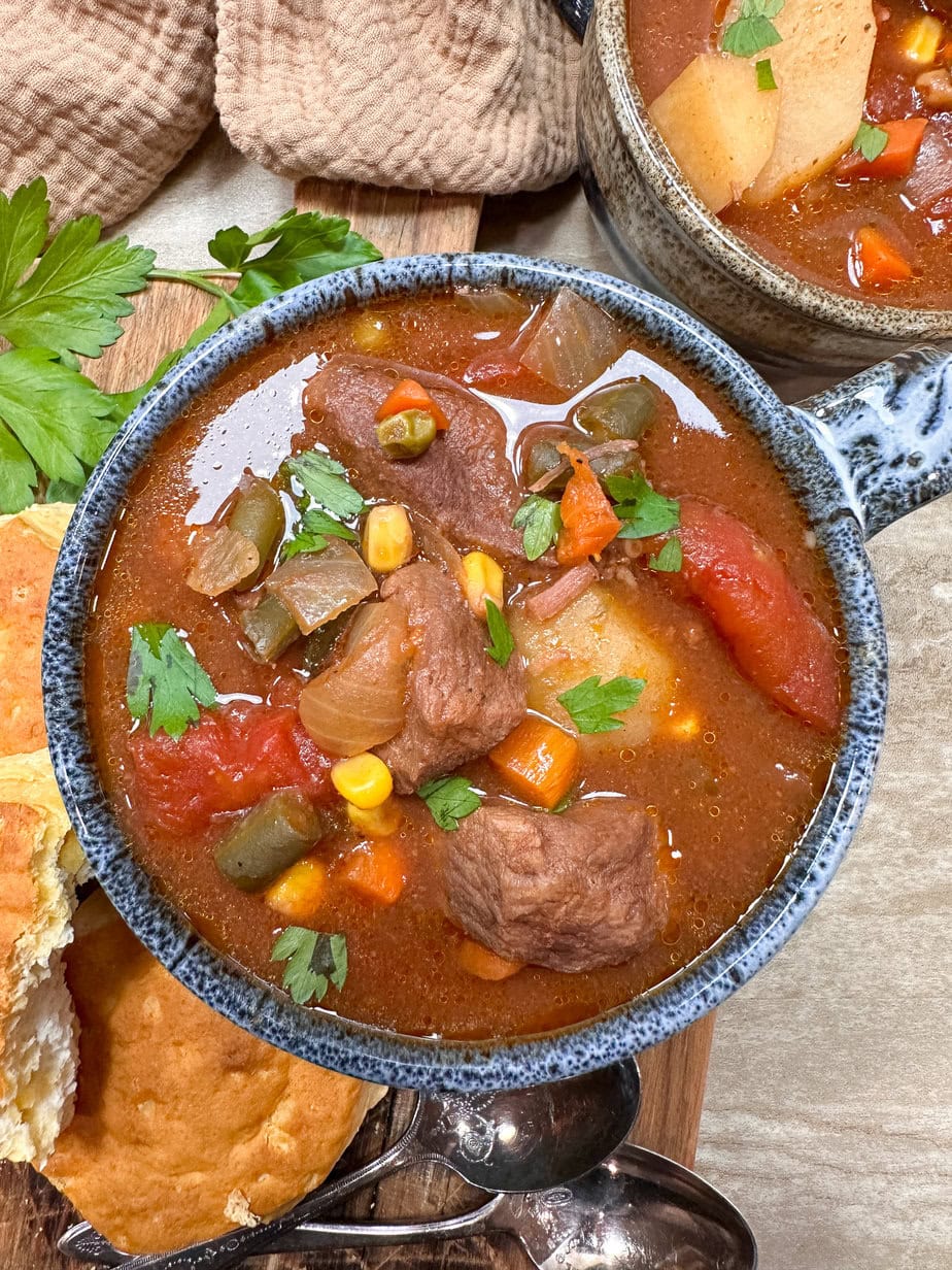 Slow Cooker Beef Stew - Back To My Southern Roots