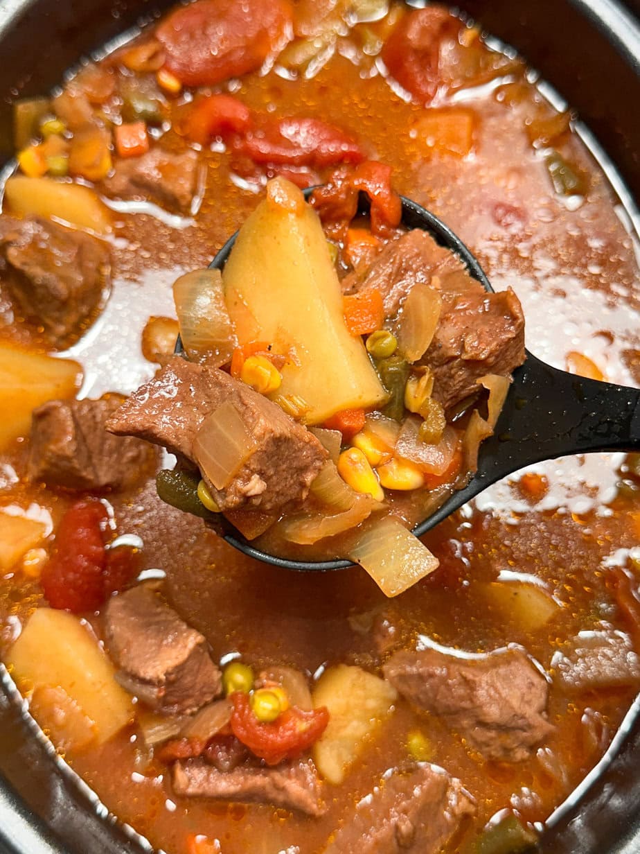 Slow Cooker Beef Stew - Back To My Southern Roots