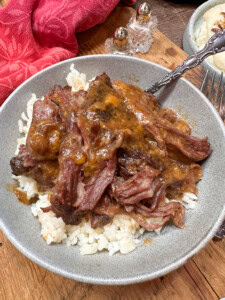 Crock Pot Chuck Roast with Ginger Ale - Back To My Southern Roots