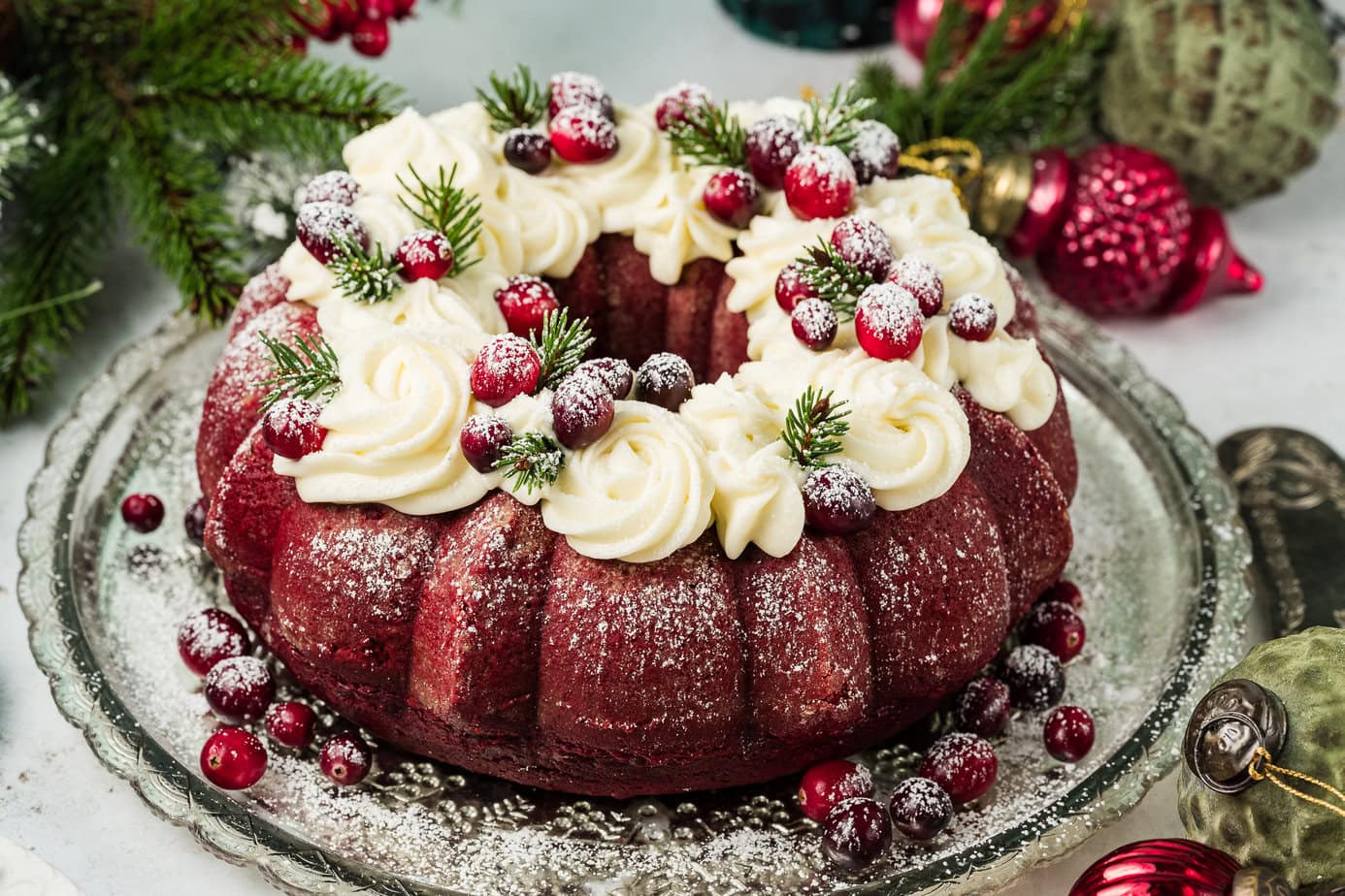 Red Velvet Bundt Cake With Cake Mix - Back To My Southern Roots