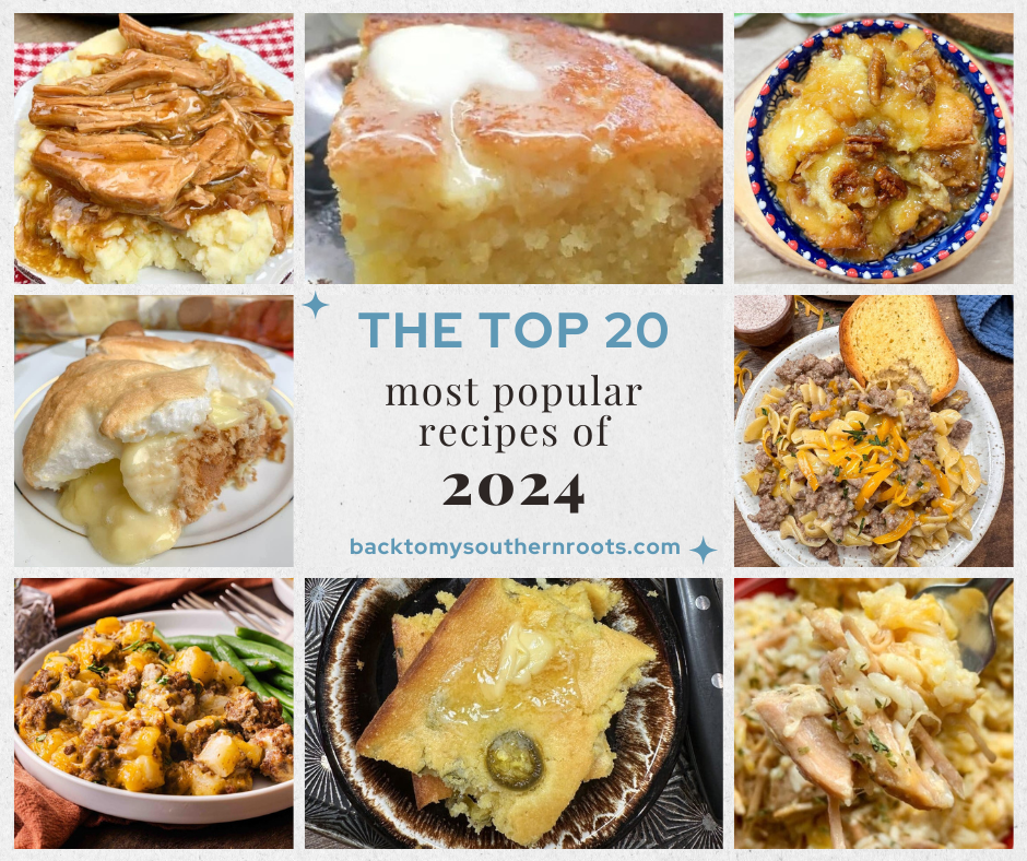 The Top 20 Most Popular Recipes Of 2024 - Back To My Southern Roots