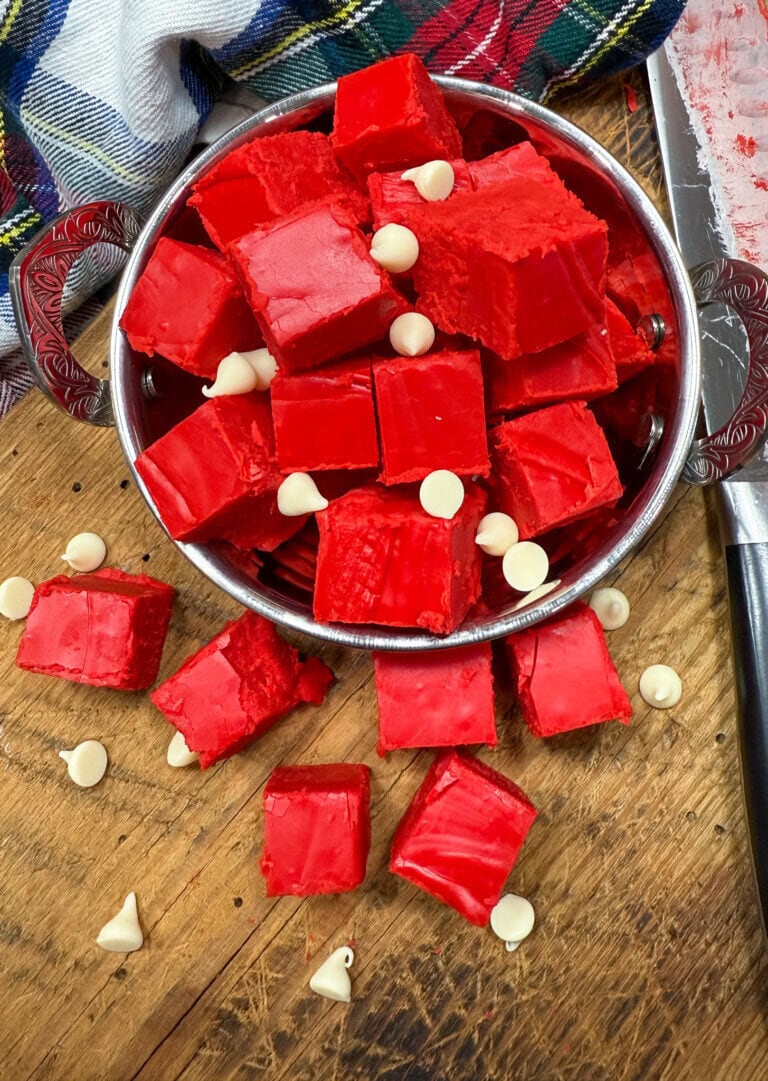 Red Velvet Fudge - Back To My Southern Roots