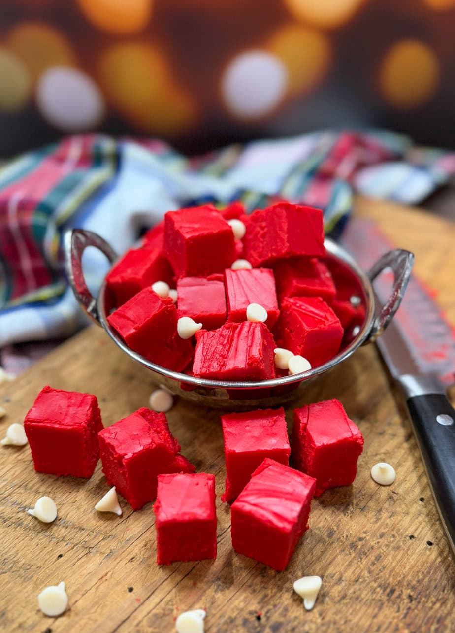 Red Velvet Fudge - Back To My Southern Roots