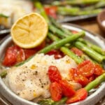 Sheet Pan Cod and Vegetables - Back To My Southern Roots