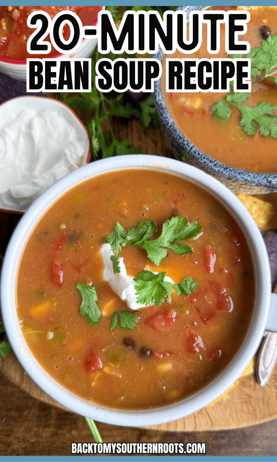 20-Minute Bean Soup - Back To My Southern Roots