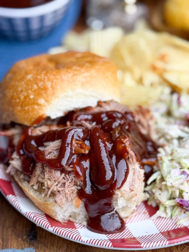 Crock Pot Smoky Pulled Pork - Back To My Southern Roots