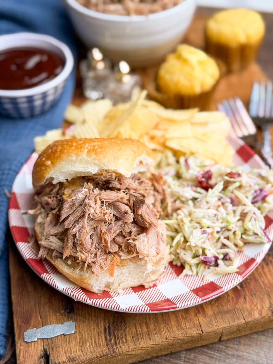 Crock Pot Smoky Pulled Pork - Back To My Southern Roots