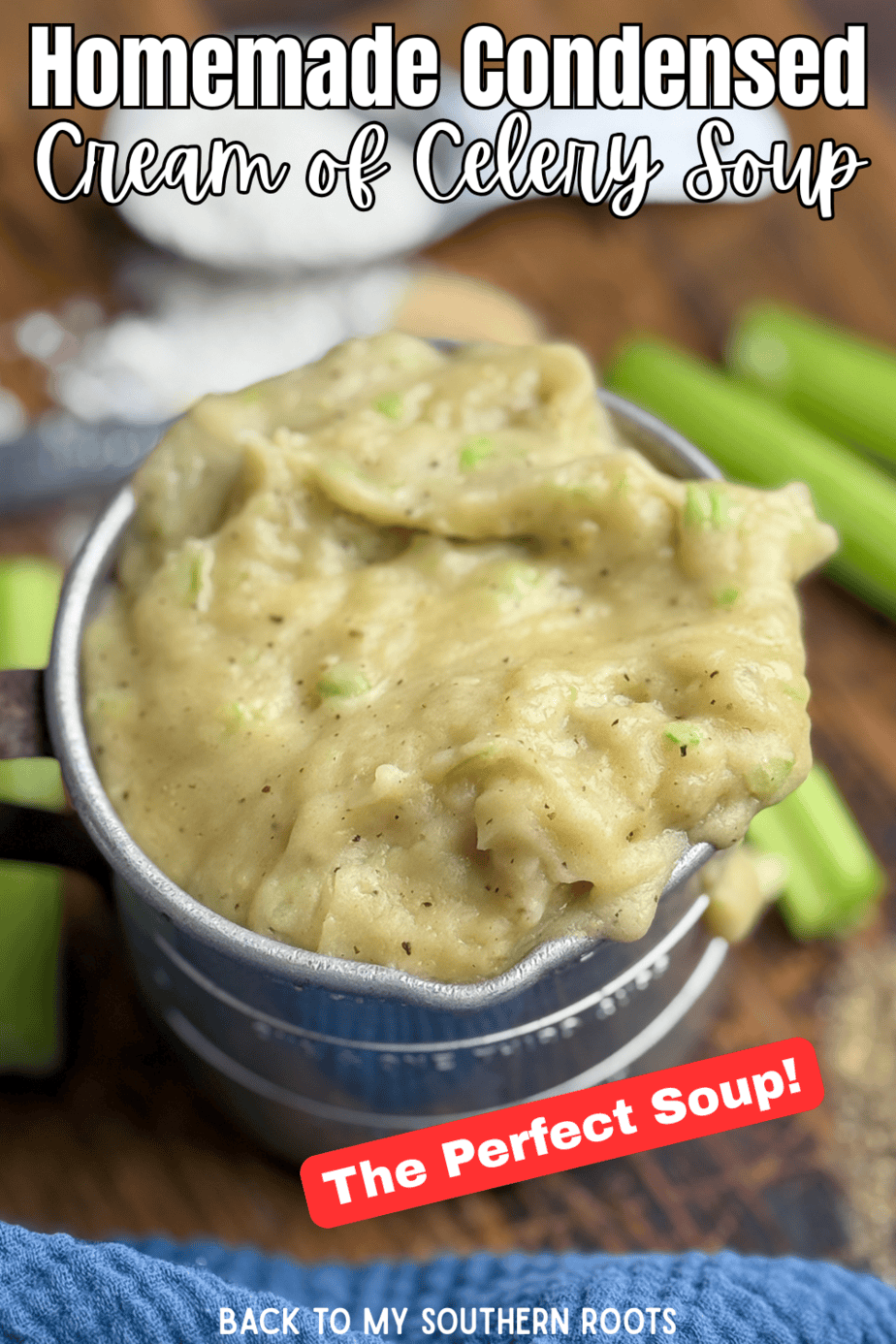 Condensed Cream Of Celery Soup (Homemade) - Back To My Southern Roots